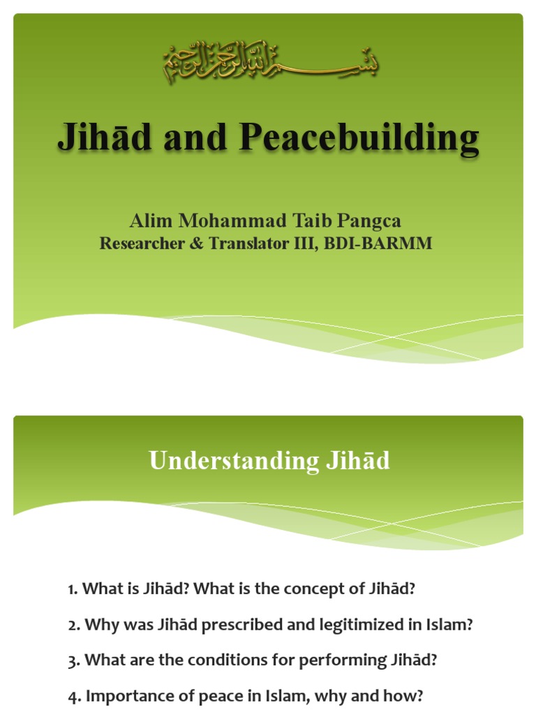 Understanding Jihad | PDF | Jihad | Muhammad