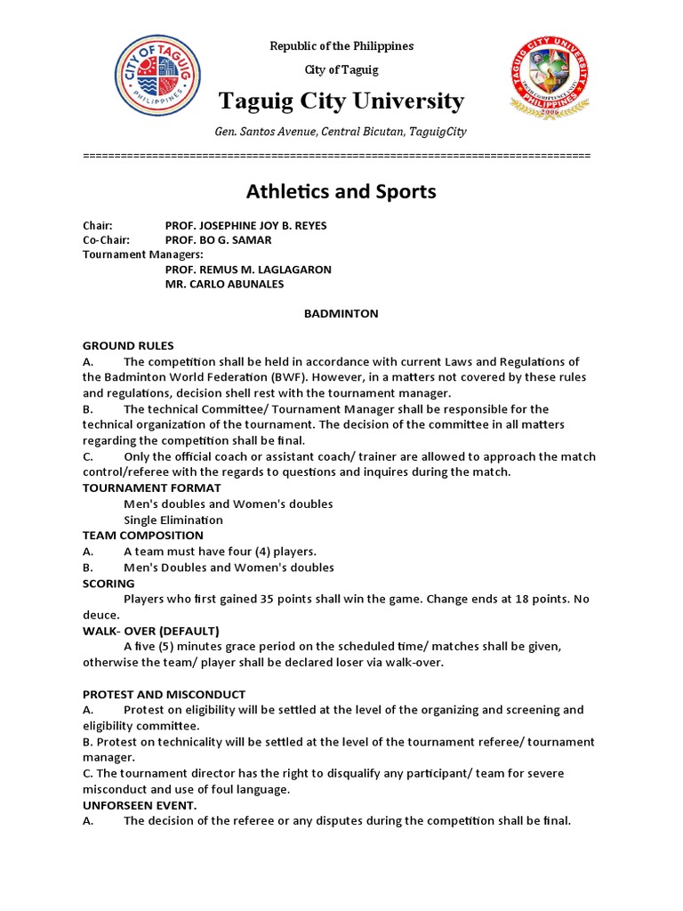 430349404 Guidelines for Sports | PDF | Volleyball | Sports