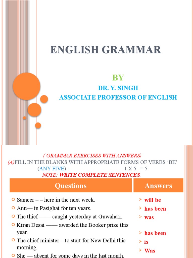 English Grammar | PDF | Grammatical Tense | Language Mechanics