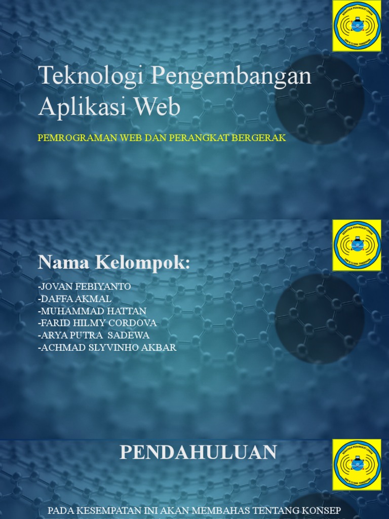 Teknologi Pengembangan Aplikasi Web | PDF | Seni | Teknologi & Rekayasa