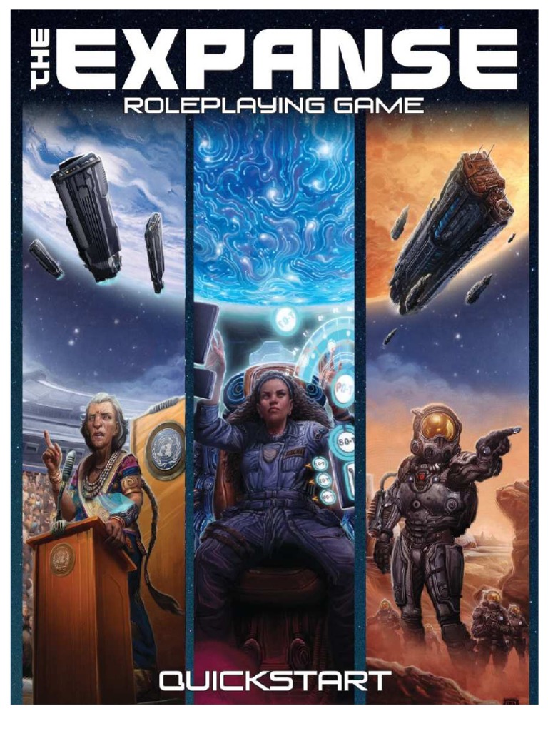 The Expanse Quickstart Guide | PDF | Role Playing Games | Solar System