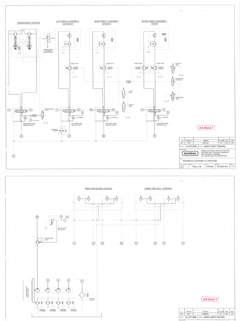 Hydraulic Schematics 2 | PDF