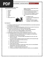 Layout of An Eyewitness Report | PDF