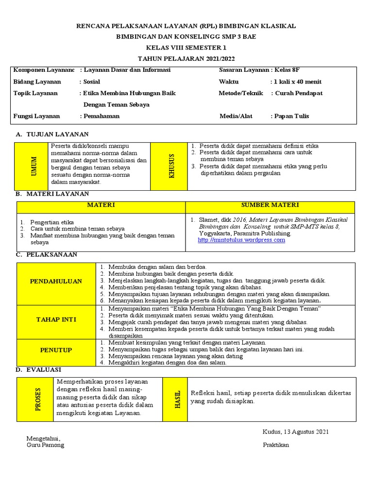 RPL Etika | PDF | Karier & Perkembangan | Pengembangan Diri