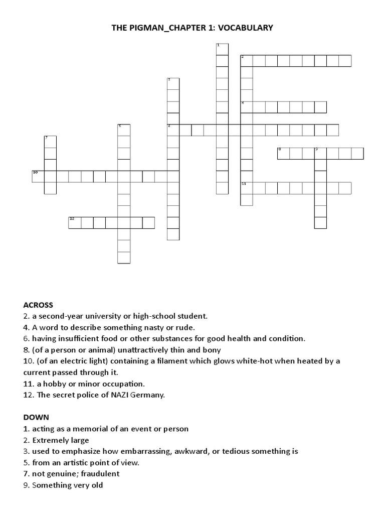 The Pigman - Chapter 1 (Pp. 1-6) | PDF | Electrical Engineering | Equipment