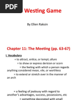 Chapter 8: Heirs of The Westing Game | PDF | Games & Activities