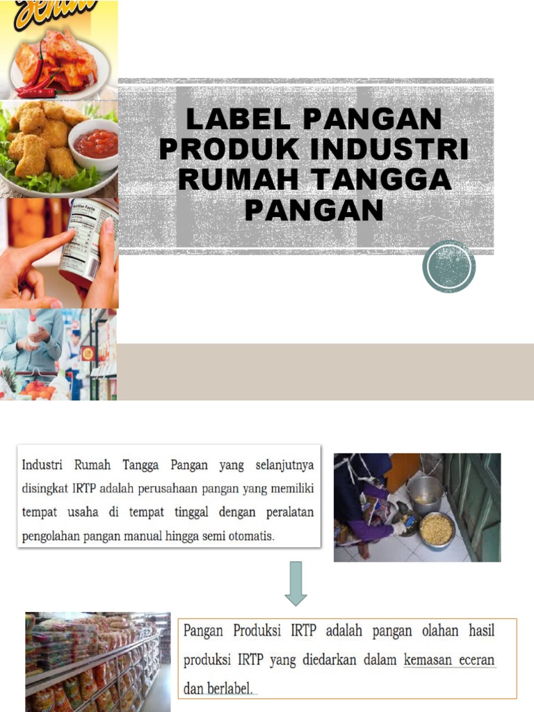 Materi Label Keamanan Pangan | PDF
