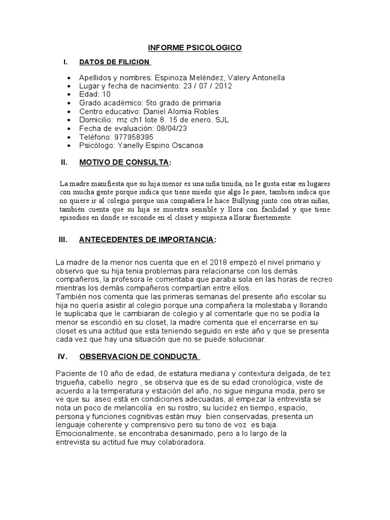 Avance Tarea 2 Psico Clinica 2 | PDF | Depresión (estado de ánimo) | Ansiedad