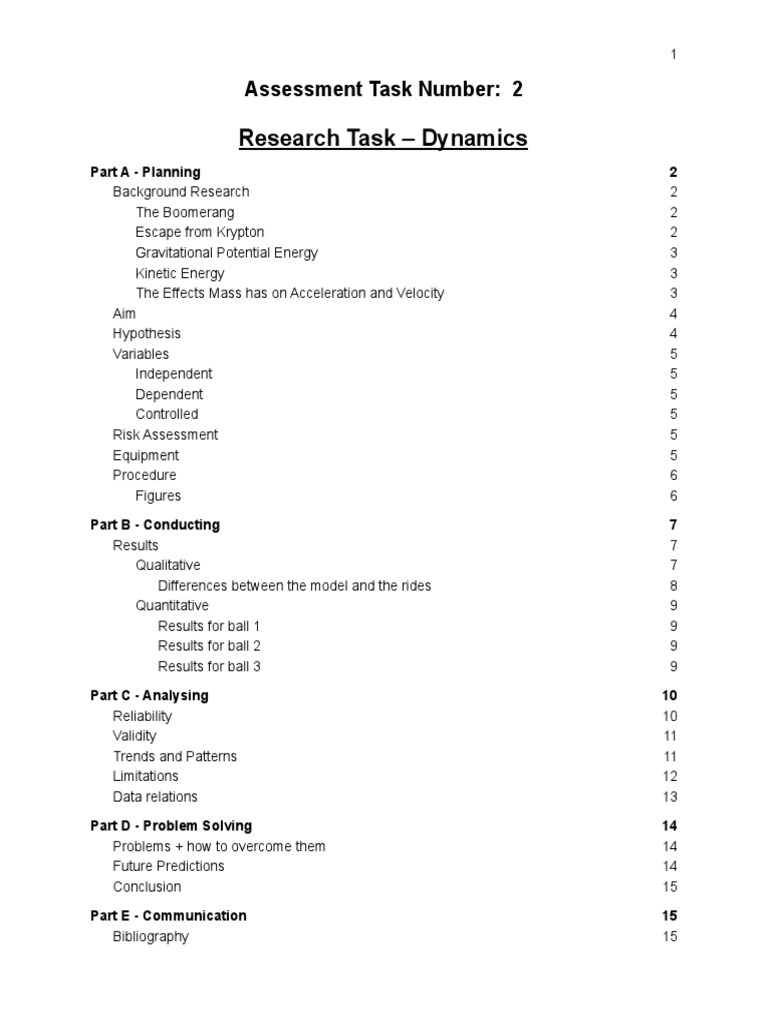 Module 2 Dynamics Roller Coaster Depth Study 63174ef8a89d4 | PDF | Mass ...