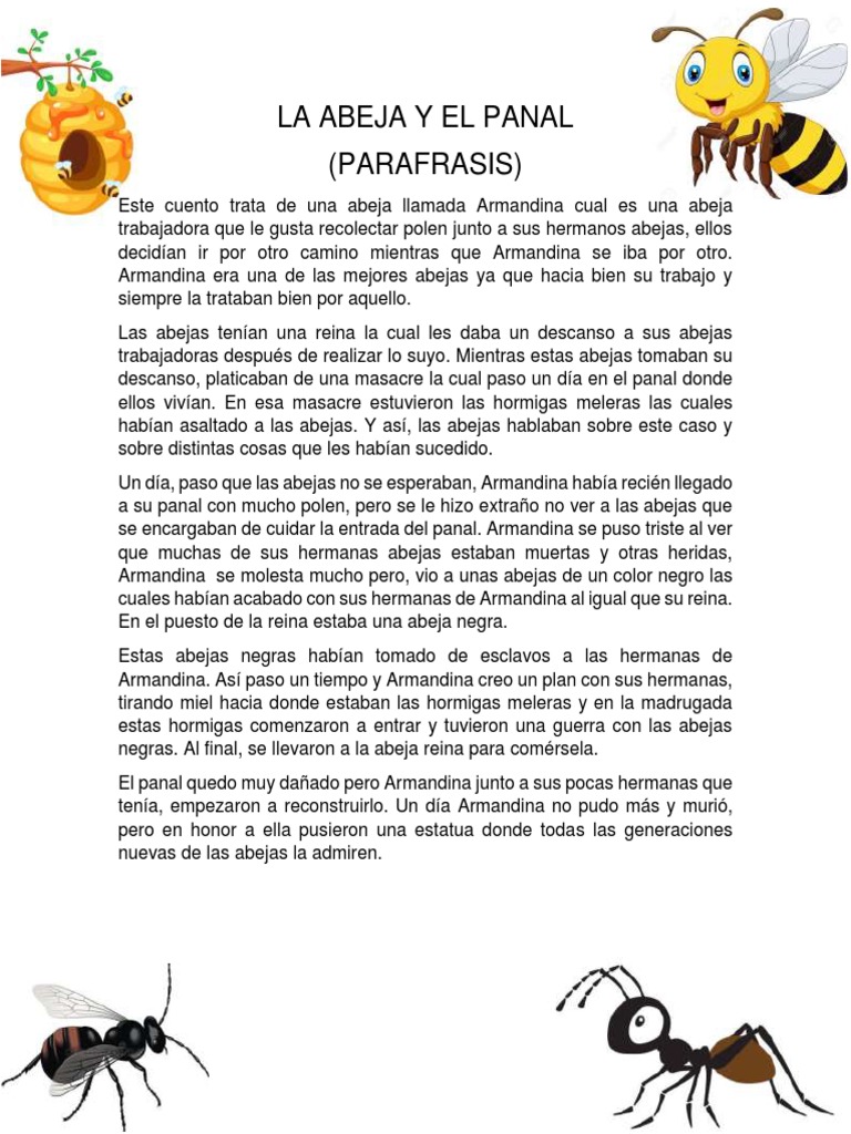 La Abeja y El Panal | PDF