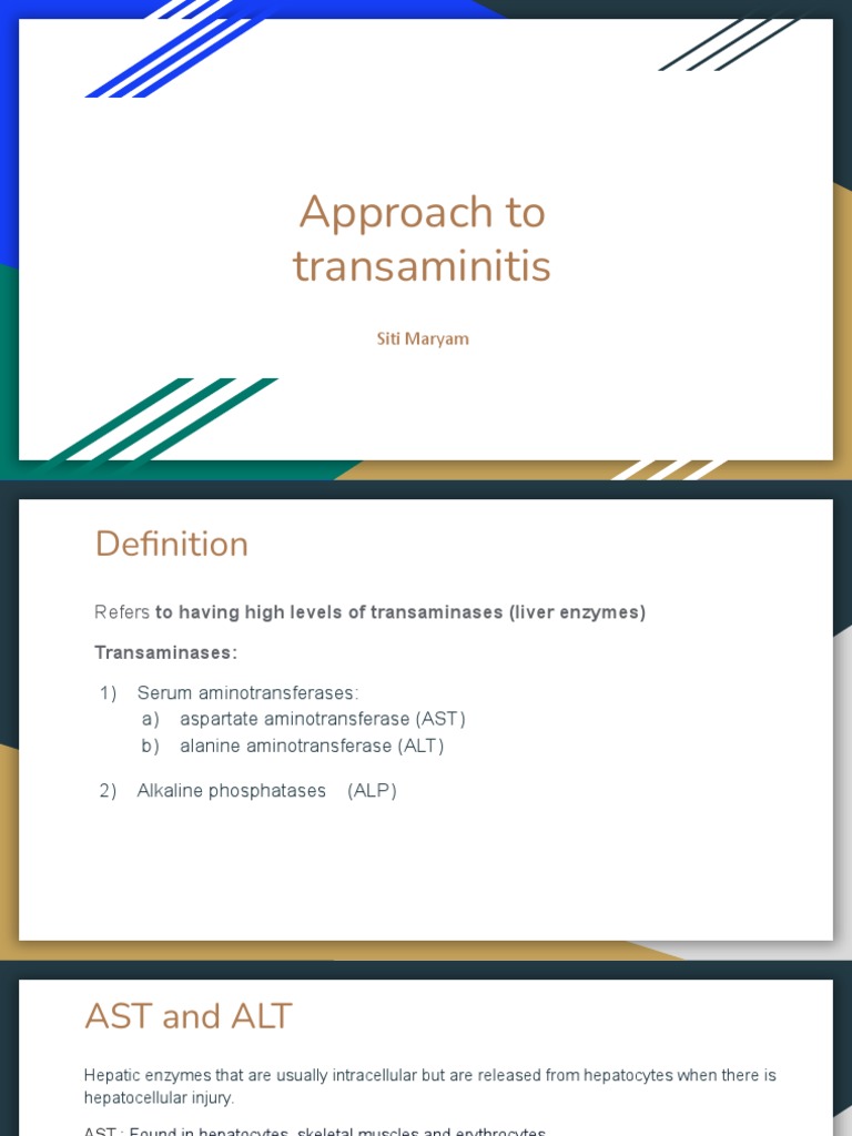 Approach To Transaminitis | PDF | Liver | Alanine Transaminase