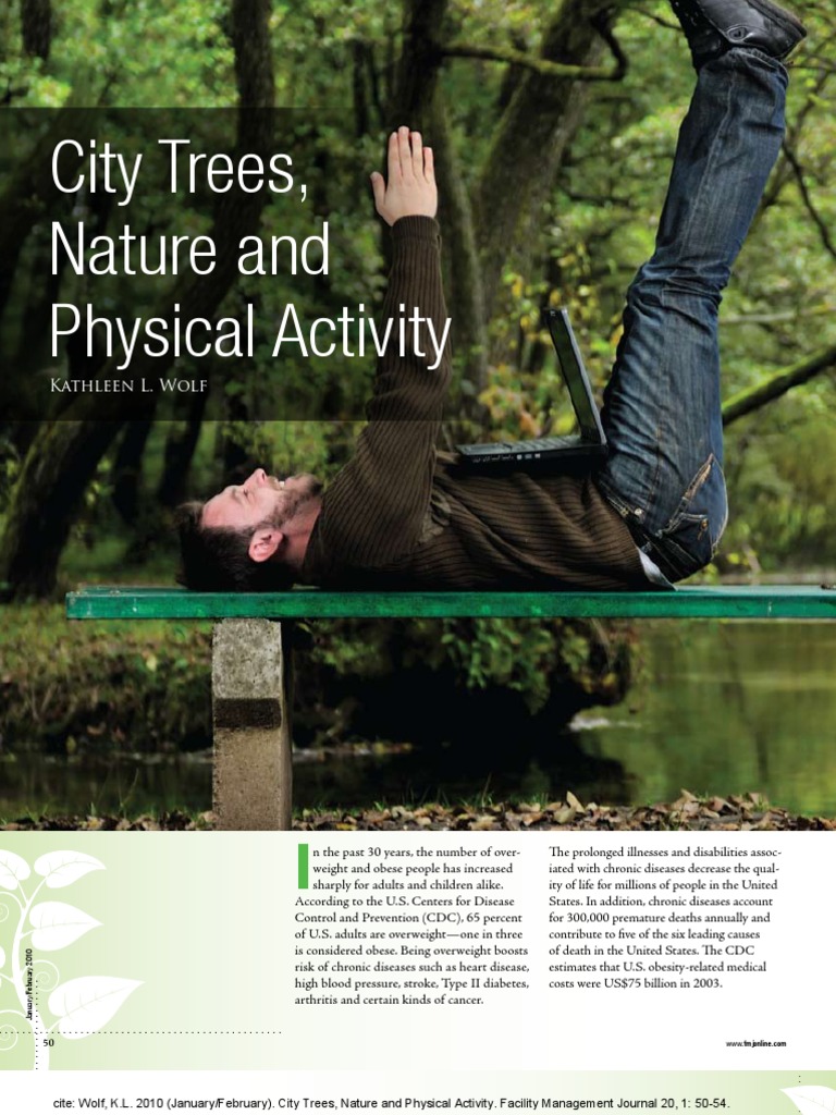City Trees, Nature and Physical Activity: Keeping People Fit and ...