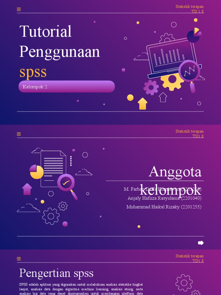 Kelompok 2 - Tutorial Penggunaan SPSS | PDF