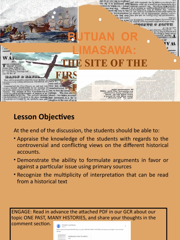 First Mass In The Philippines Butuan Or Limasawa