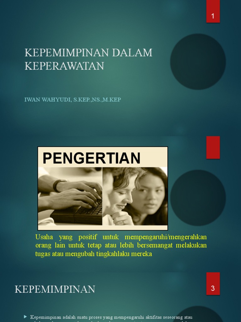 Kepemimpinan Dalam Keperawatan | PDF | Karier & Perkembangan | Pengembangan Diri