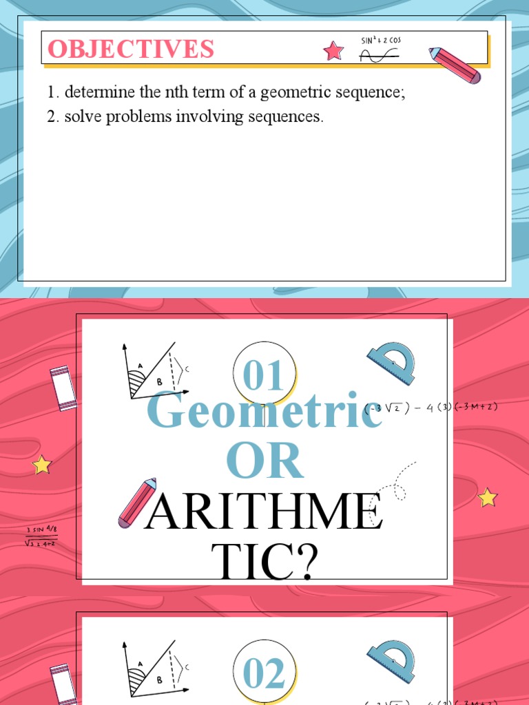 NTH Term of A Geometric Sequence | PDF