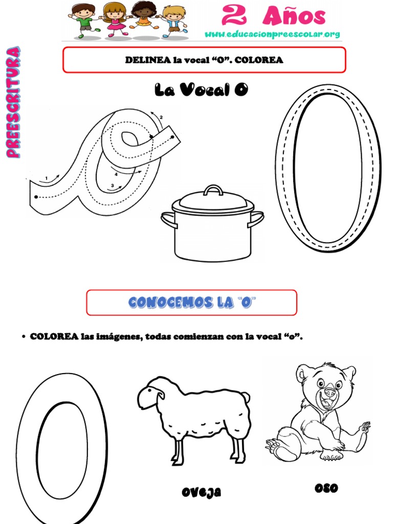 La-Vocal-O-Para-Ninos-de-2-Anos | PDF