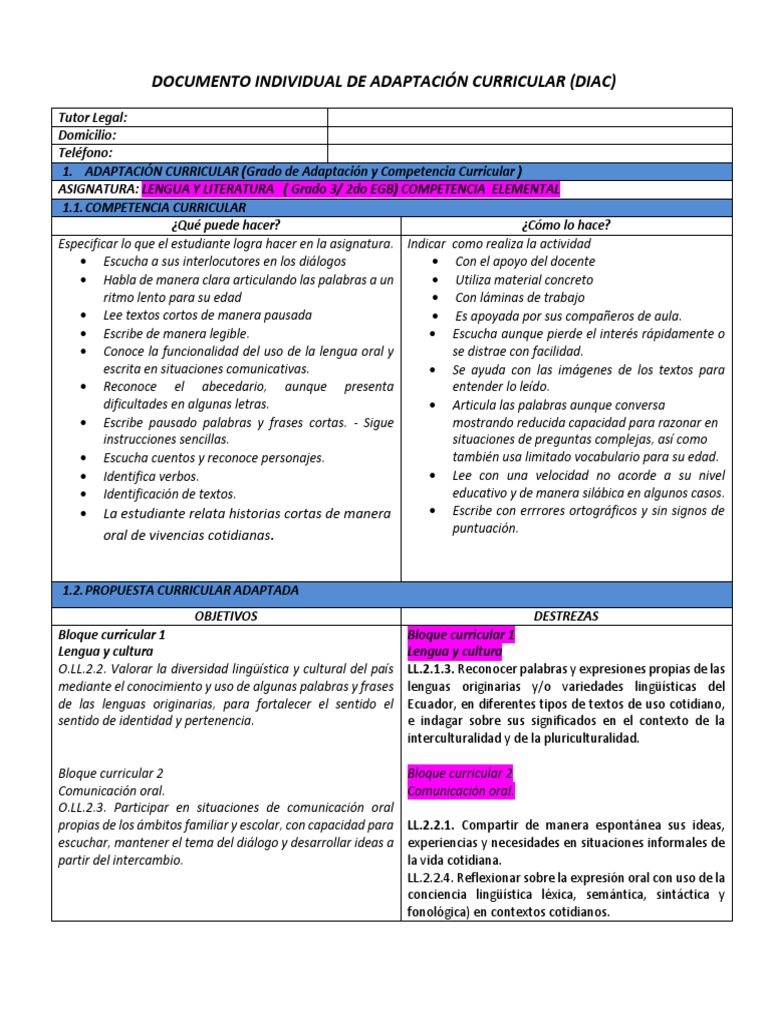 9no B Diac LL Ramirez Nayerli 2023 | PDF | Comunicación | Fonología