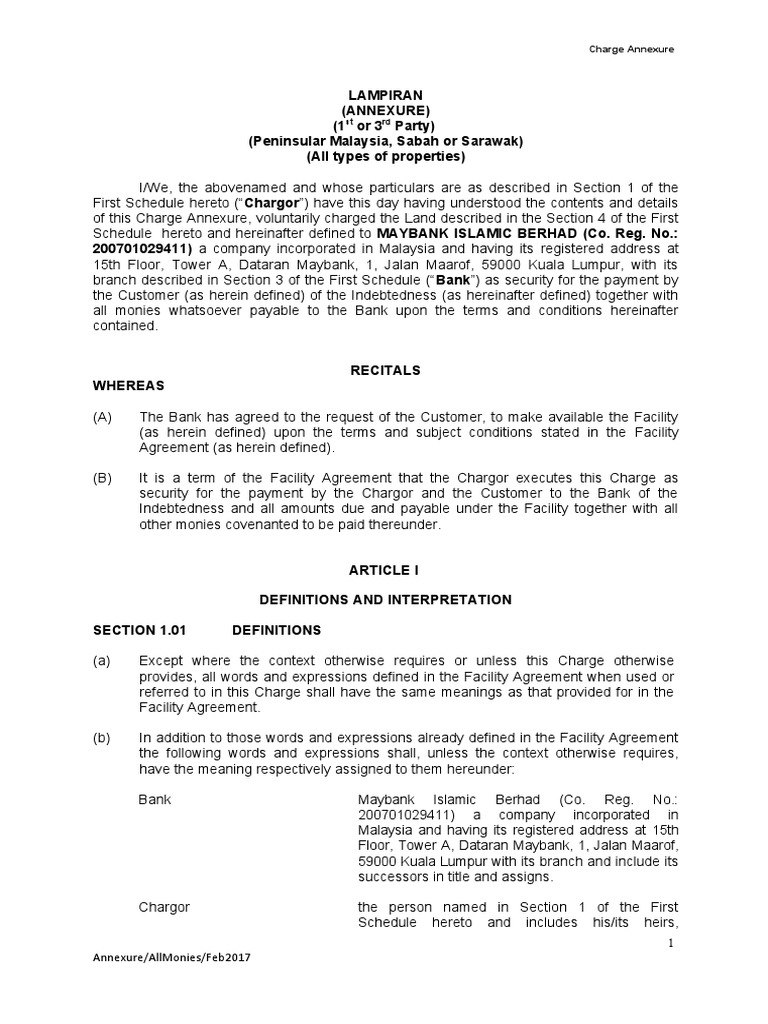 Annex Property | PDF | Security Interest | Insurance