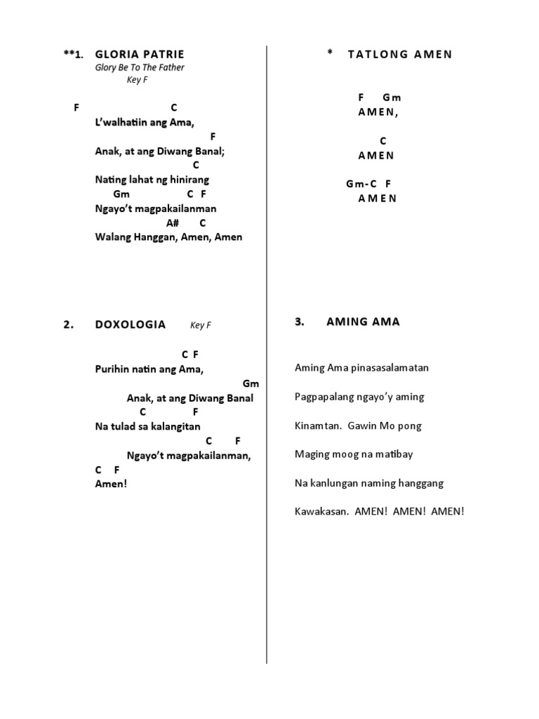 Himnario With Chords 2022 | PDF