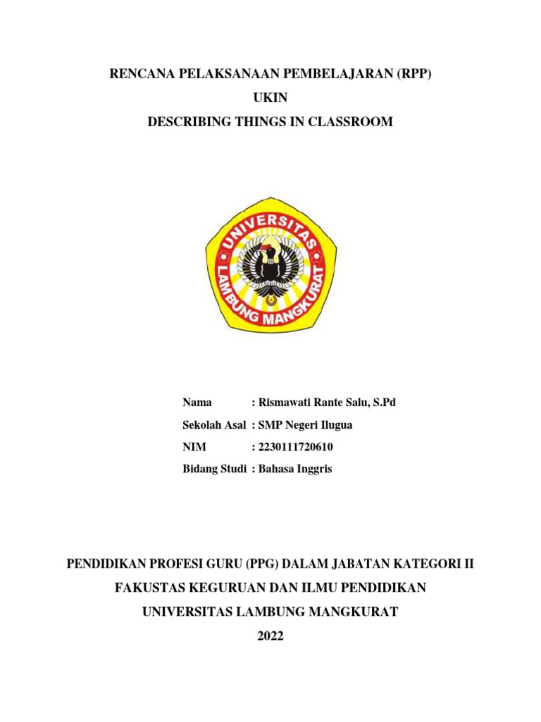 RPP, MEDIA,BAHAN AJAR, INSTRUMEN PENILAIAN, LKPD, SURAT PERNYATAAN KEPALA SEKOLAH | PDF