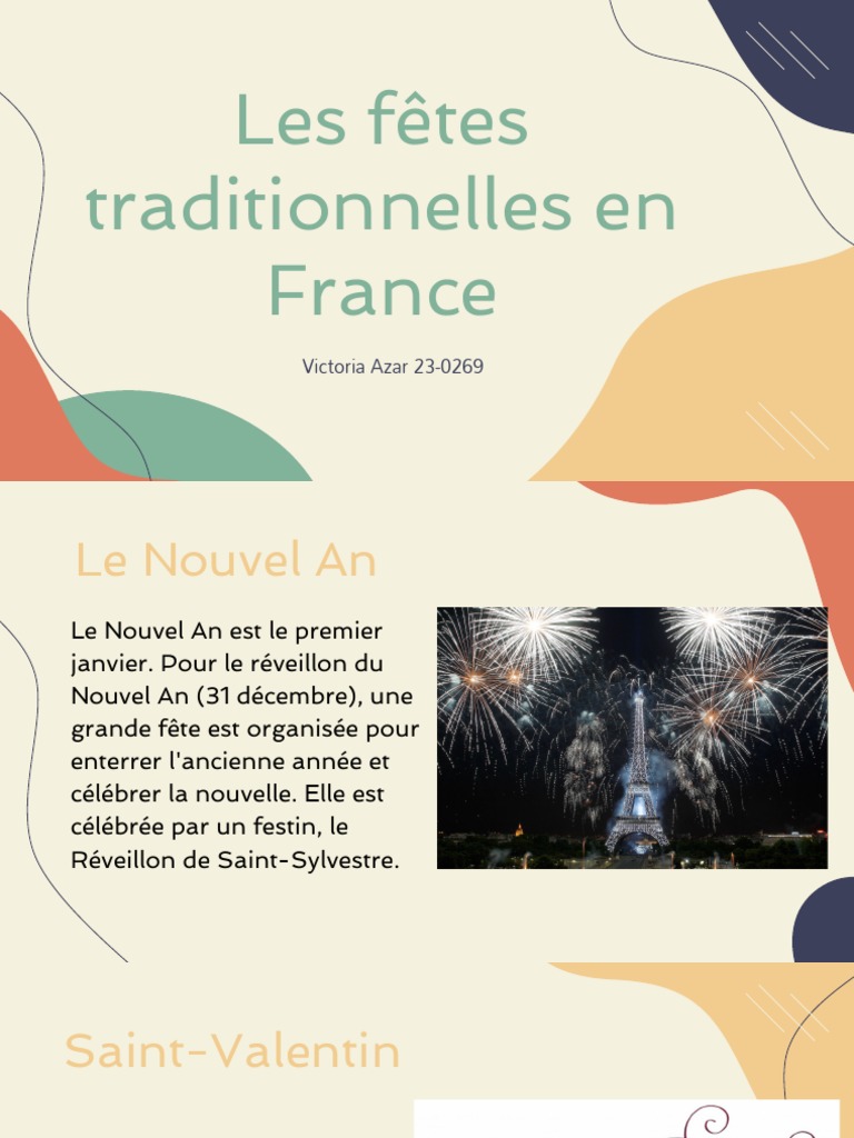 Les Fêtes Traditionnelles en France | PDF