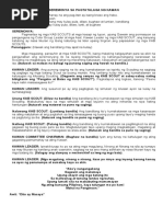 Program For Investiture Tagalog Version Script and Spiel 1 | PDF