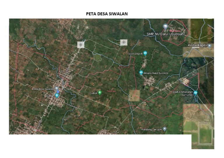 PETA DESA SIWALAN | PDF