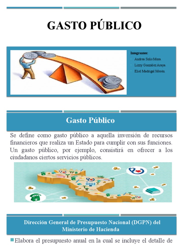 Características del Gasto Público en Perú | PDF | Presupuesto | Deuda