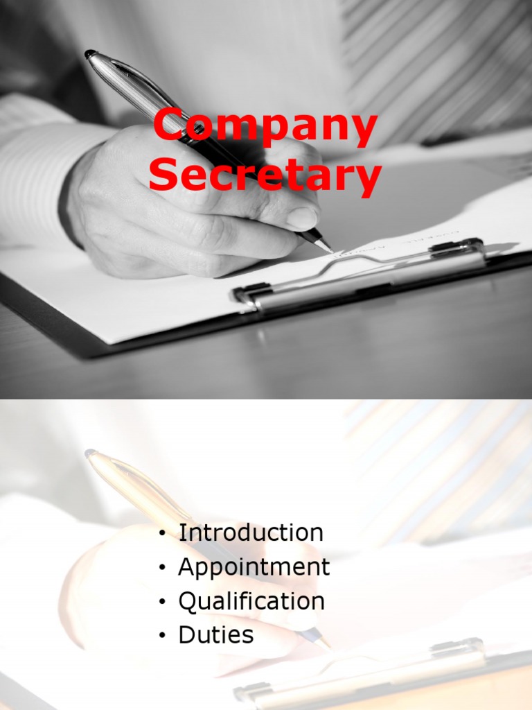 Chapter 5 Officers of Company (Cosec) (Law485) | PDF | Board Of ...