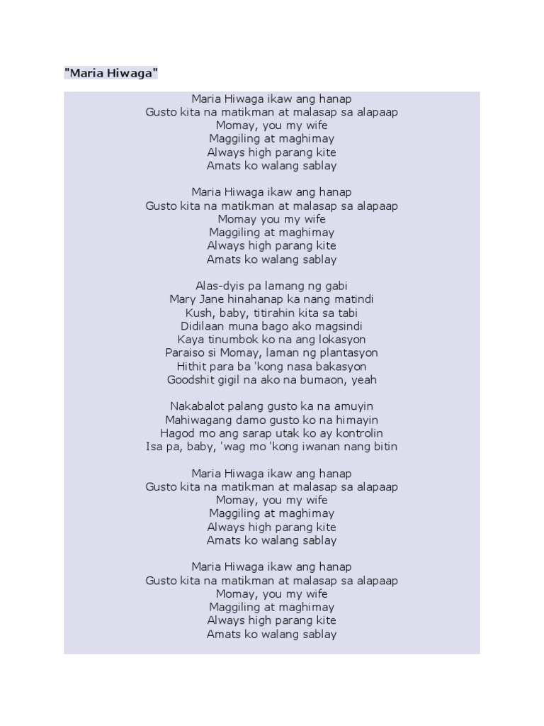 Maria Hiwaga | PDF