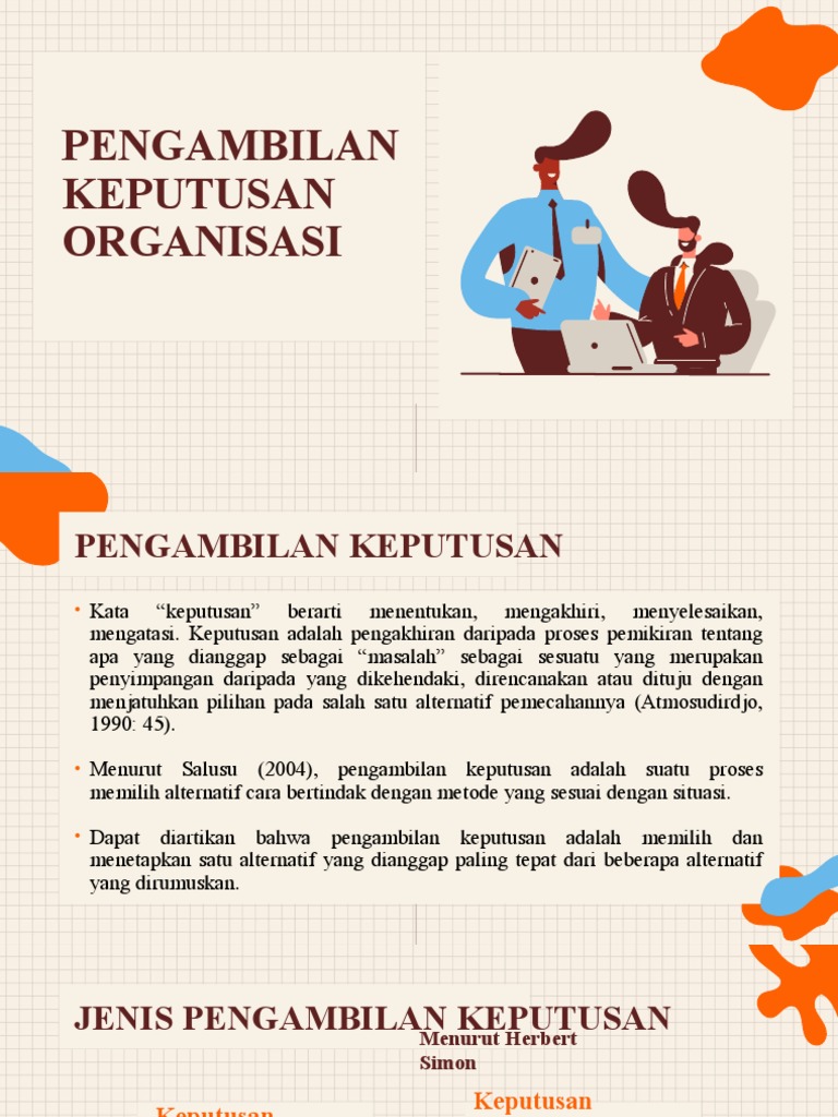 Pengambilan Keputusan Organisasi | PDF