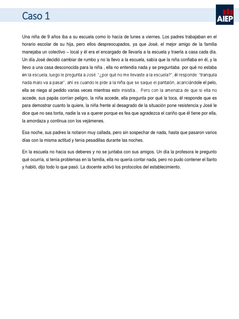 Caso 1 | PDF