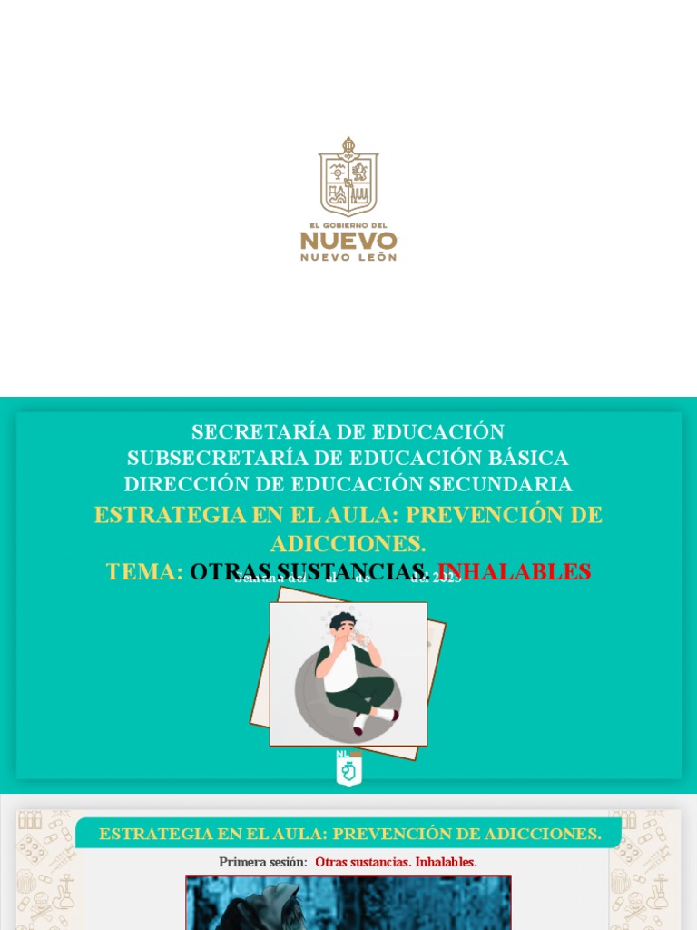 Prevención de Adicciones: Inhalables | PDF | Depresión (estado de ánimo)