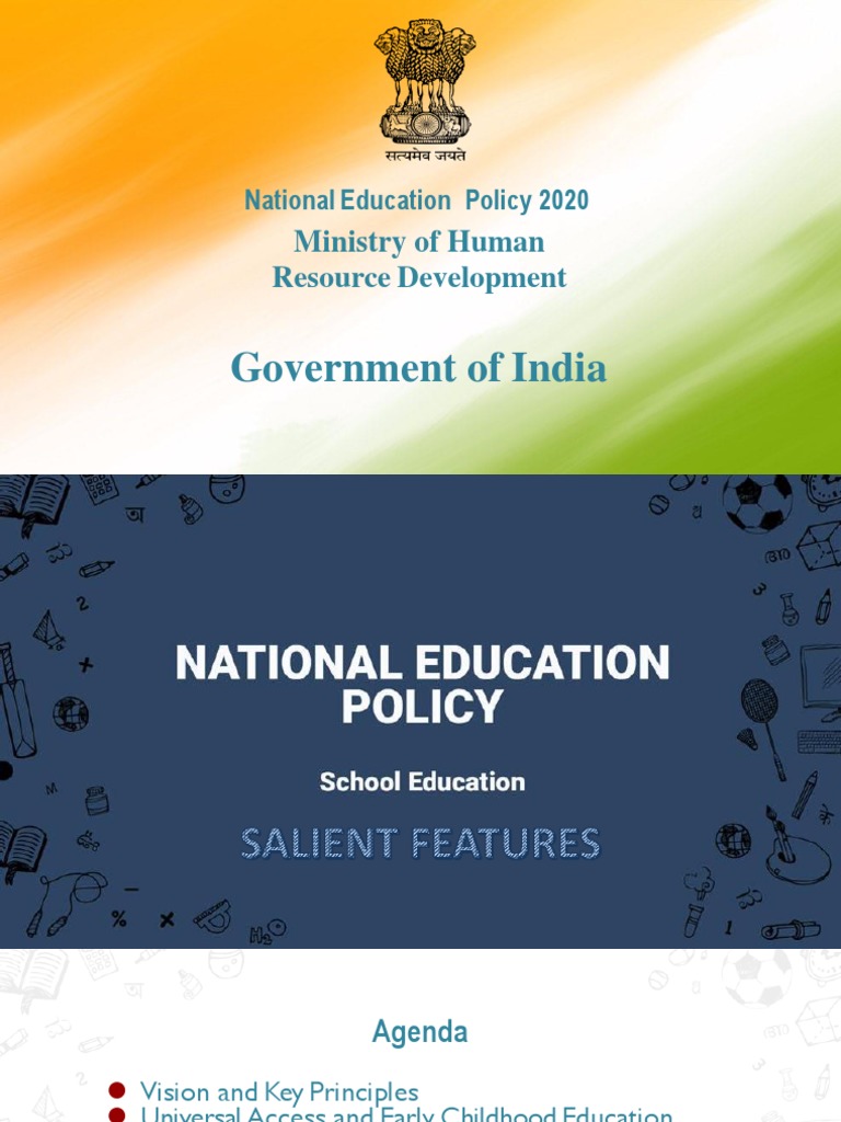 Nep 2020 Salient Features Infographics PDF | PDF | Educational ...
