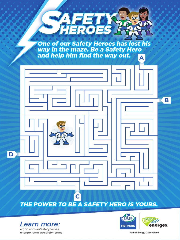 Safety Heroes Maze | PDF