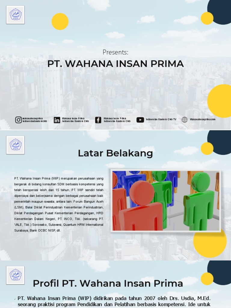 Compro+services Pt. Wip-Updated March 2023 | PDF