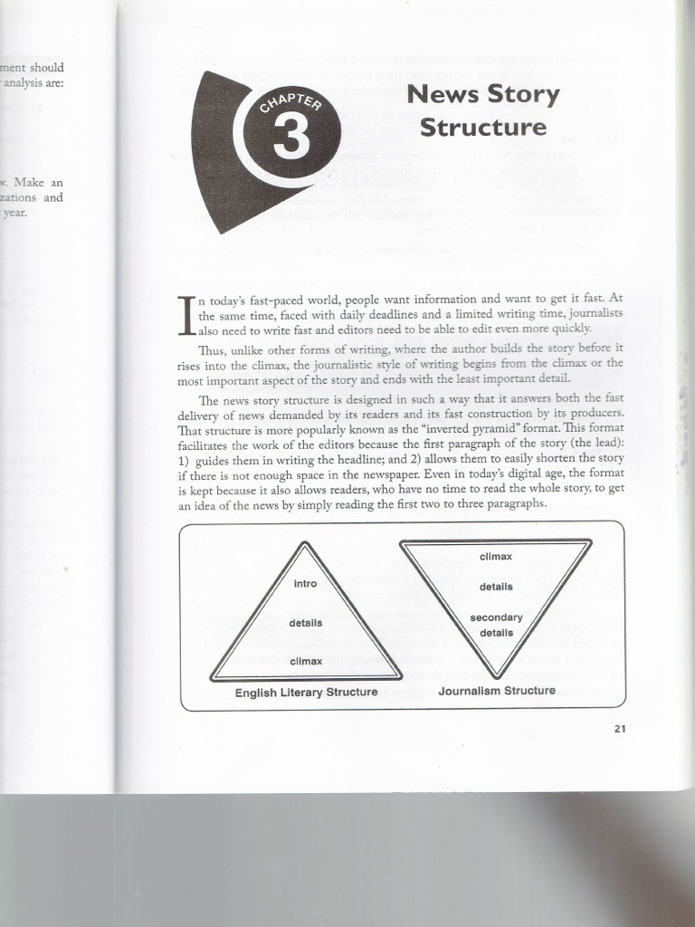 Chapter 3 News Story Structure | PDF