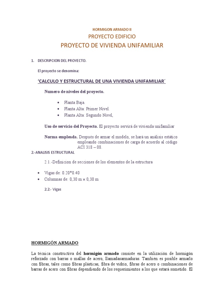 HORMIGÓN ARMADO II TEORIA | PDF | Fundación (Ingeniería) | Viga (Estructura)