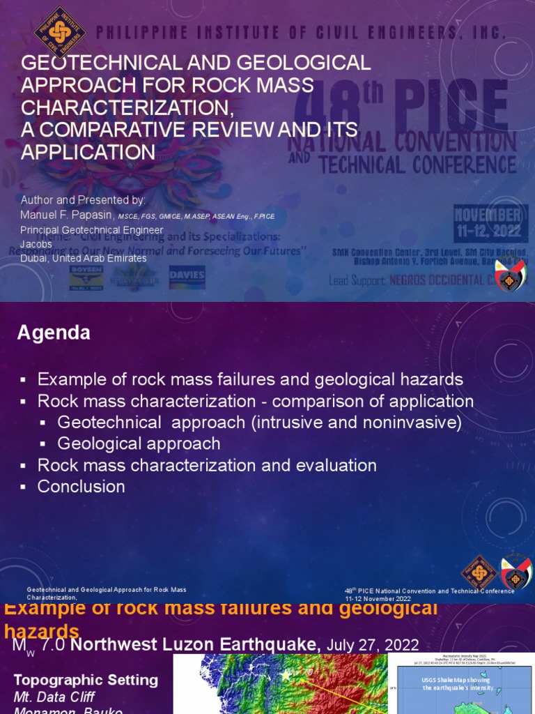Rock Mass Characterization Approaches | PDF | Geotechnical Engineering ...