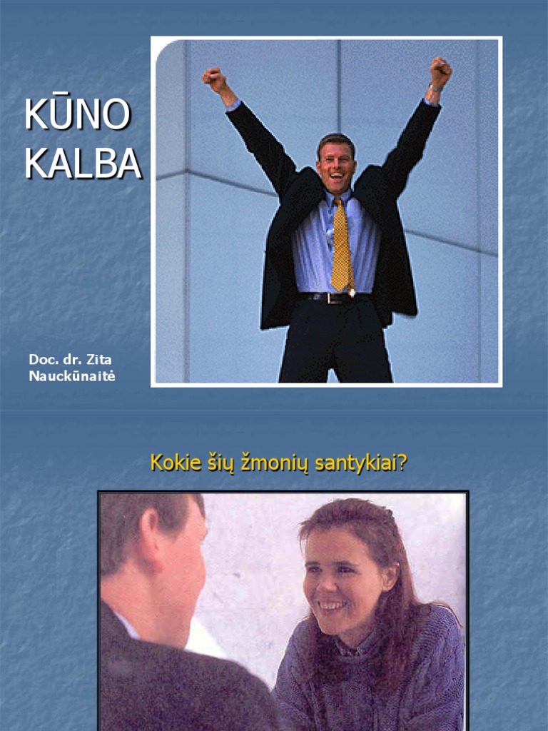 Kūno Kalba | PDF