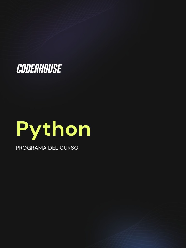 Python Coderhose | PDF | Python (lenguaje de programación) | Herencia (Programación Orientada a ...