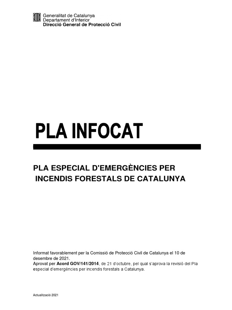Document Pla Infocat | PDF