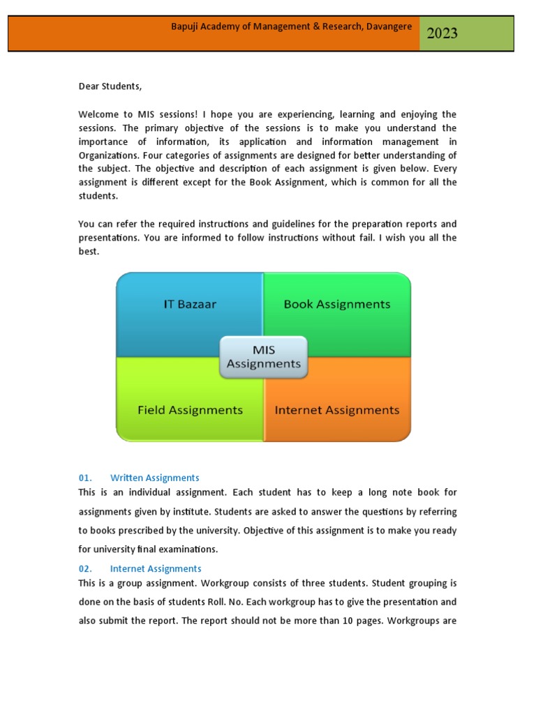 MIS Assignment 2023 | PDF | Internet | Typefaces