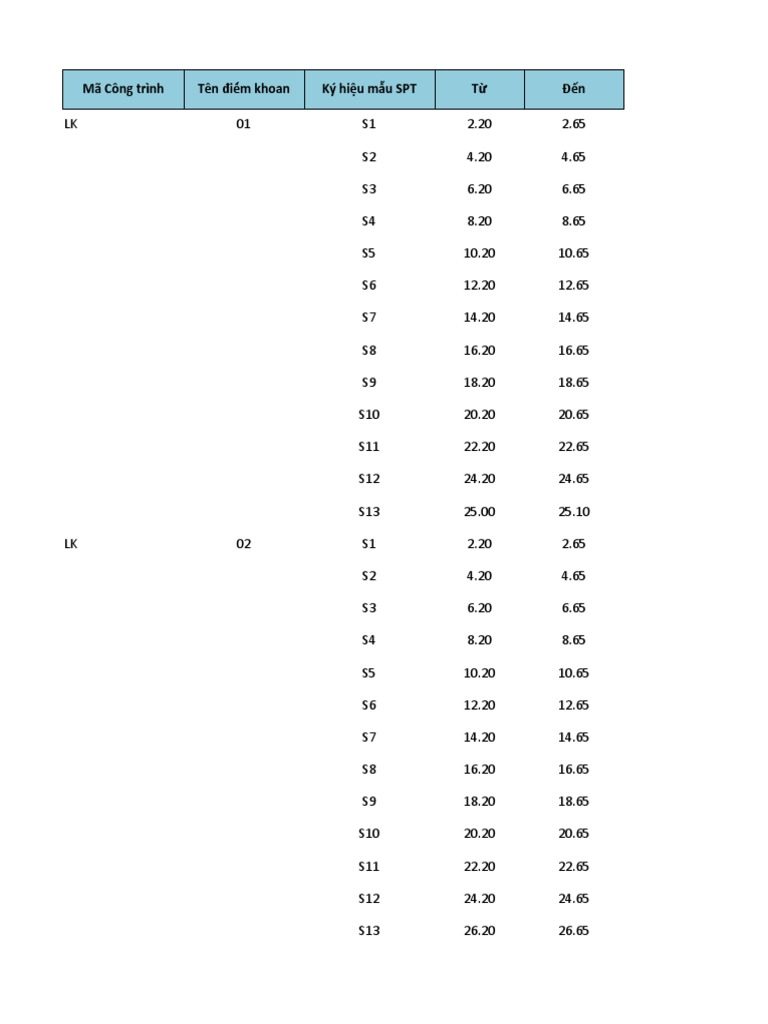 ImportTemplate - SPT | PDF