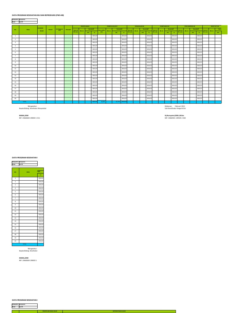 Format Baru Pws KB 2023 | PDF
