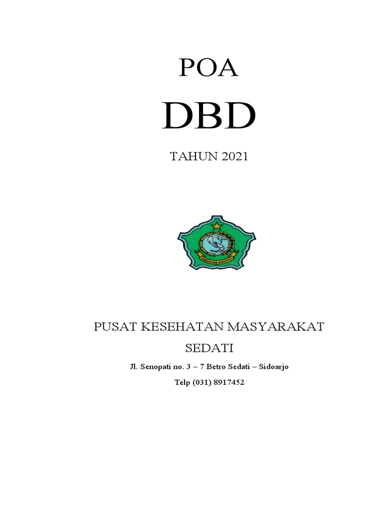 Poa DBD | PDF | Pengembangan Diri