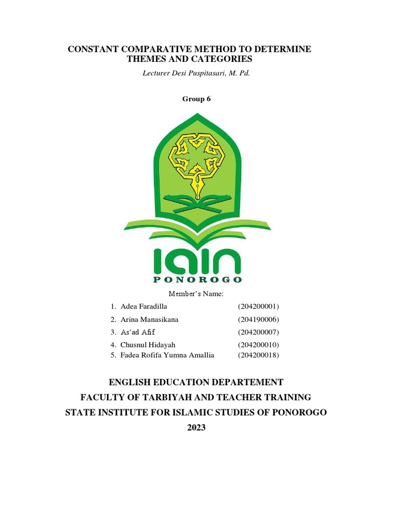 Makalah Kualitatif Kel 6 | PDF | Qualitative Research | Methodology Makalah Kualitatif Kel 6 | PDF | Qualitative Research | Methodology