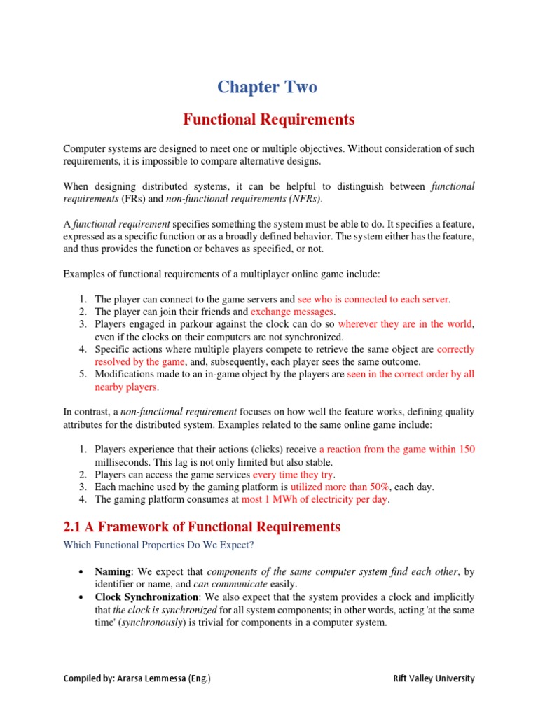 Chapter Two - Distributed System-1 | PDF | Computer Architecture | Information Technology Management