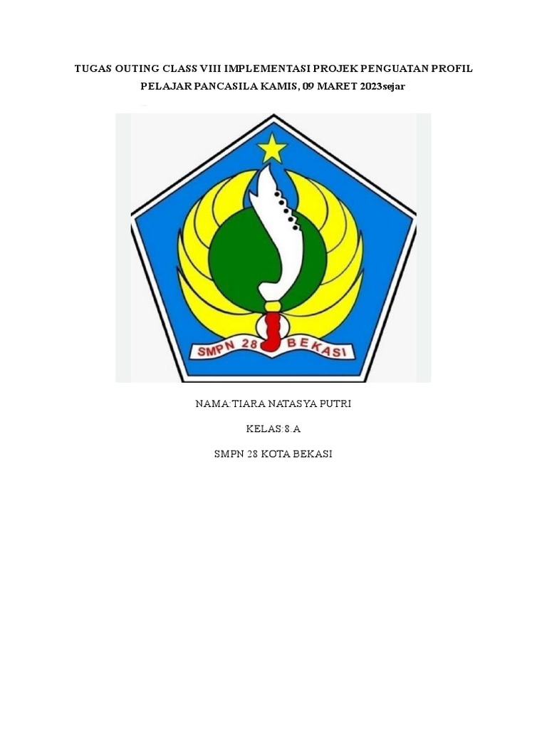 Contoh Makalah Laporan Study Tour | PDF